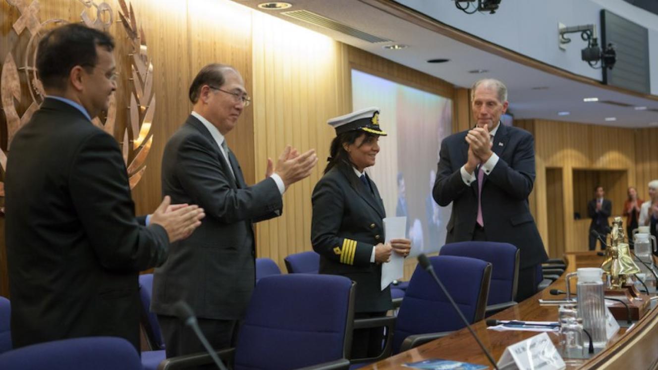 Female ship’s captain receives major bravery award | Freight News