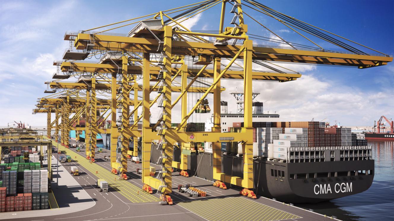 New 2m-TEU port opens for traffic | Freight News