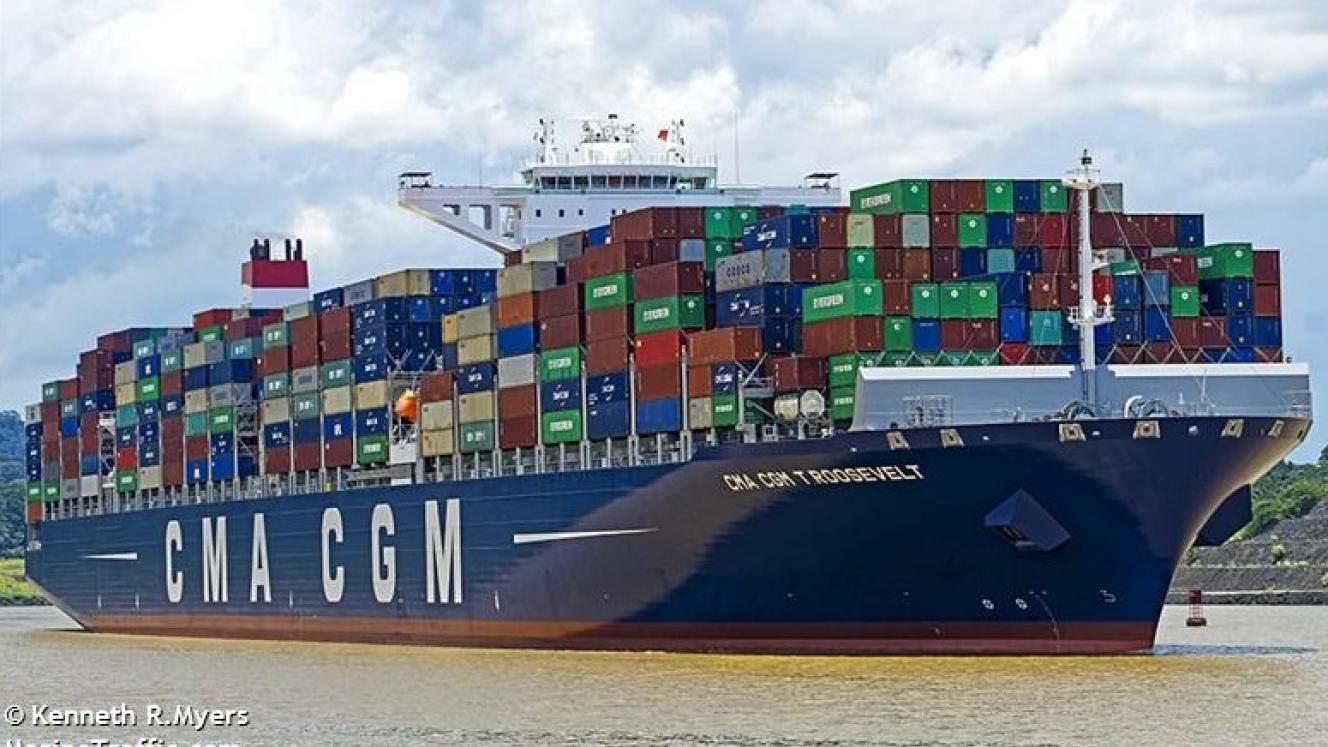 CMA CGM vessel largest to cross Panama Canal | Freight News
