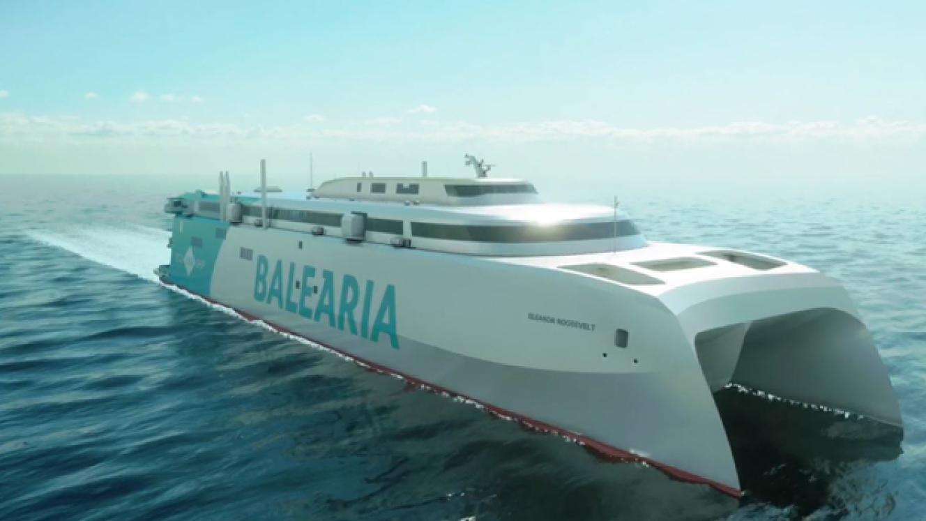 First LNG-powered fast ferry | Freight News